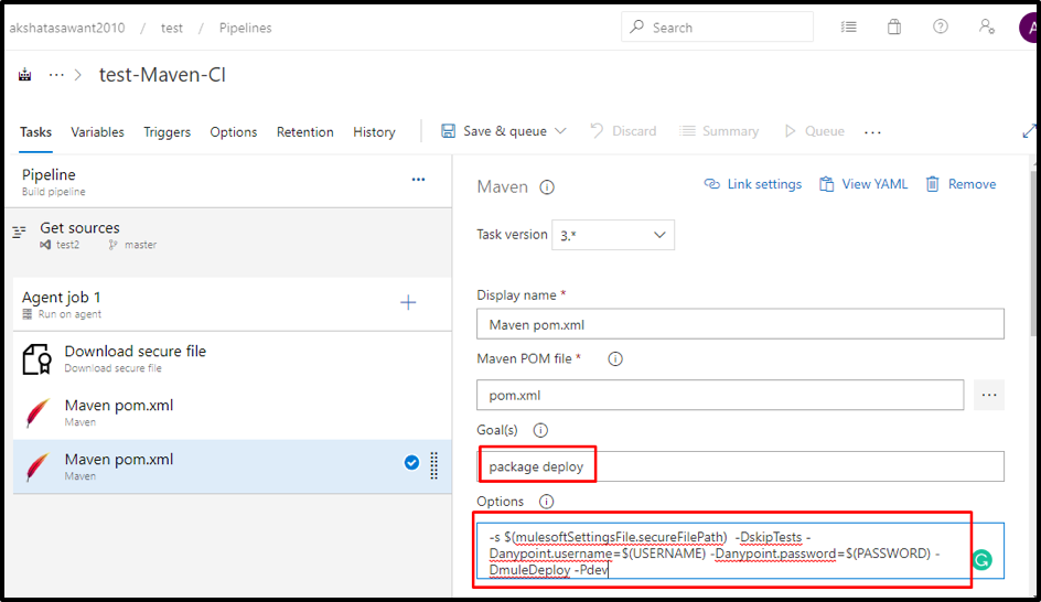 Deploying MuleSoft Using Azure DevOps